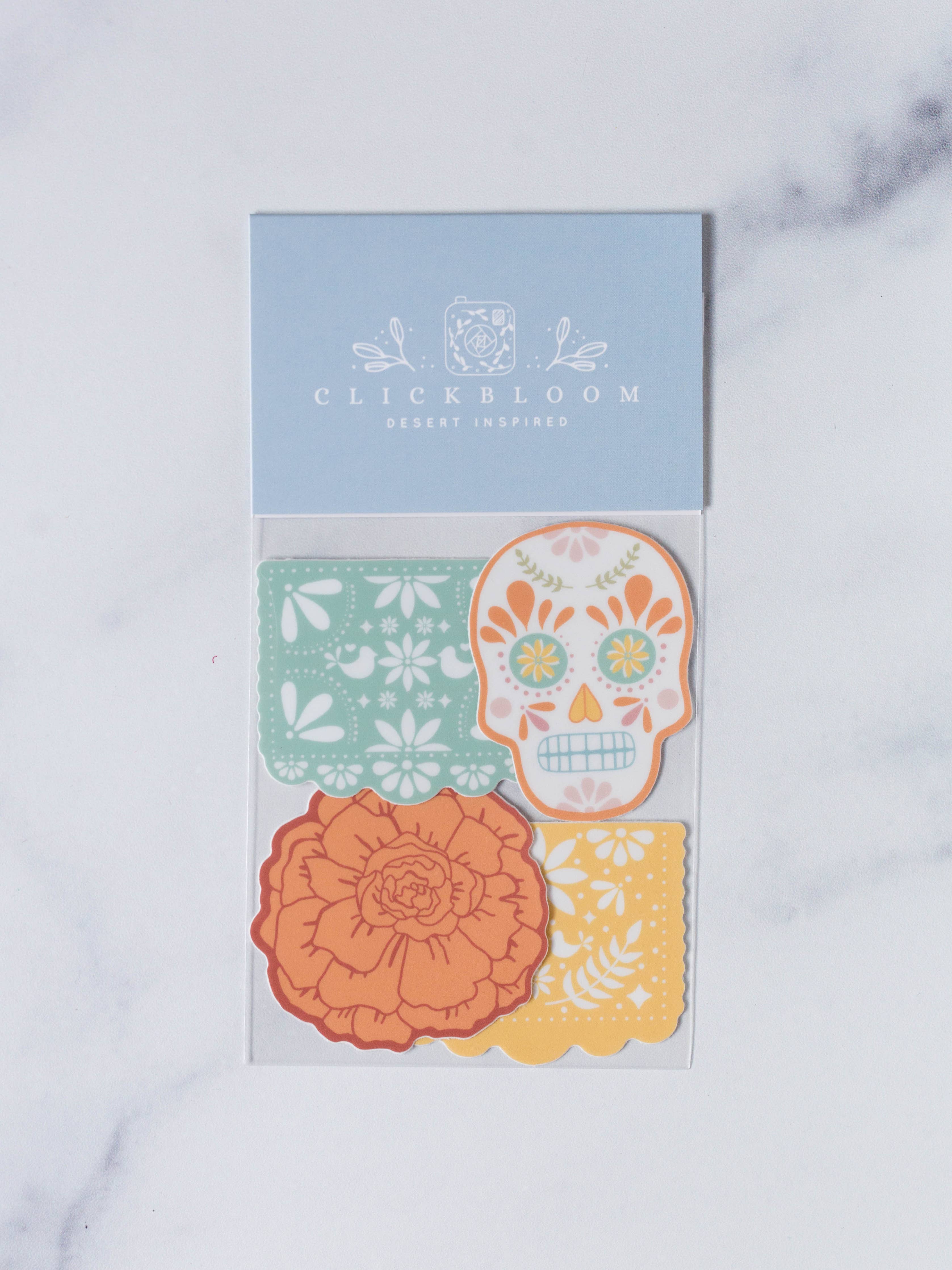 Dia De Los Muertos Vinyl Sticker Pack | BIMA Museum Store