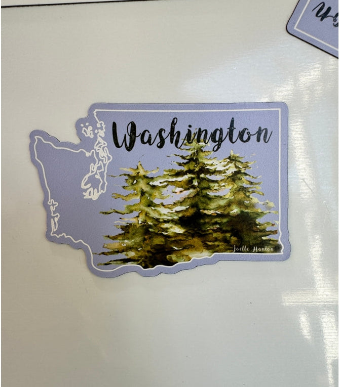 Magnet | Blue Washington State | BIMA Museum Store