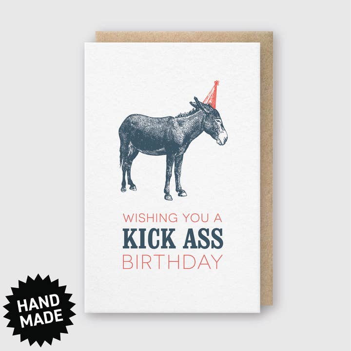 Kick Ass Birthday Card | BIMA Museum Store