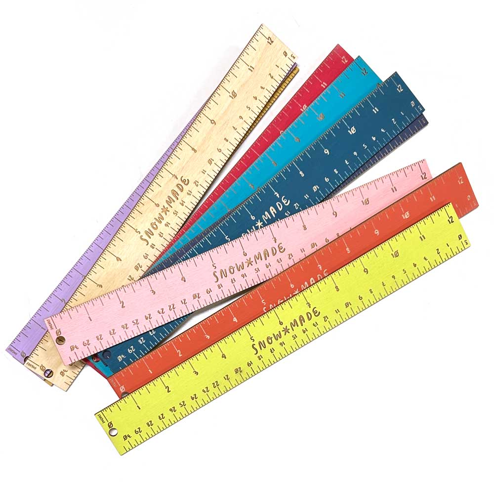 Colorful Laser-Engraved Ruler | BIMA Museum Store