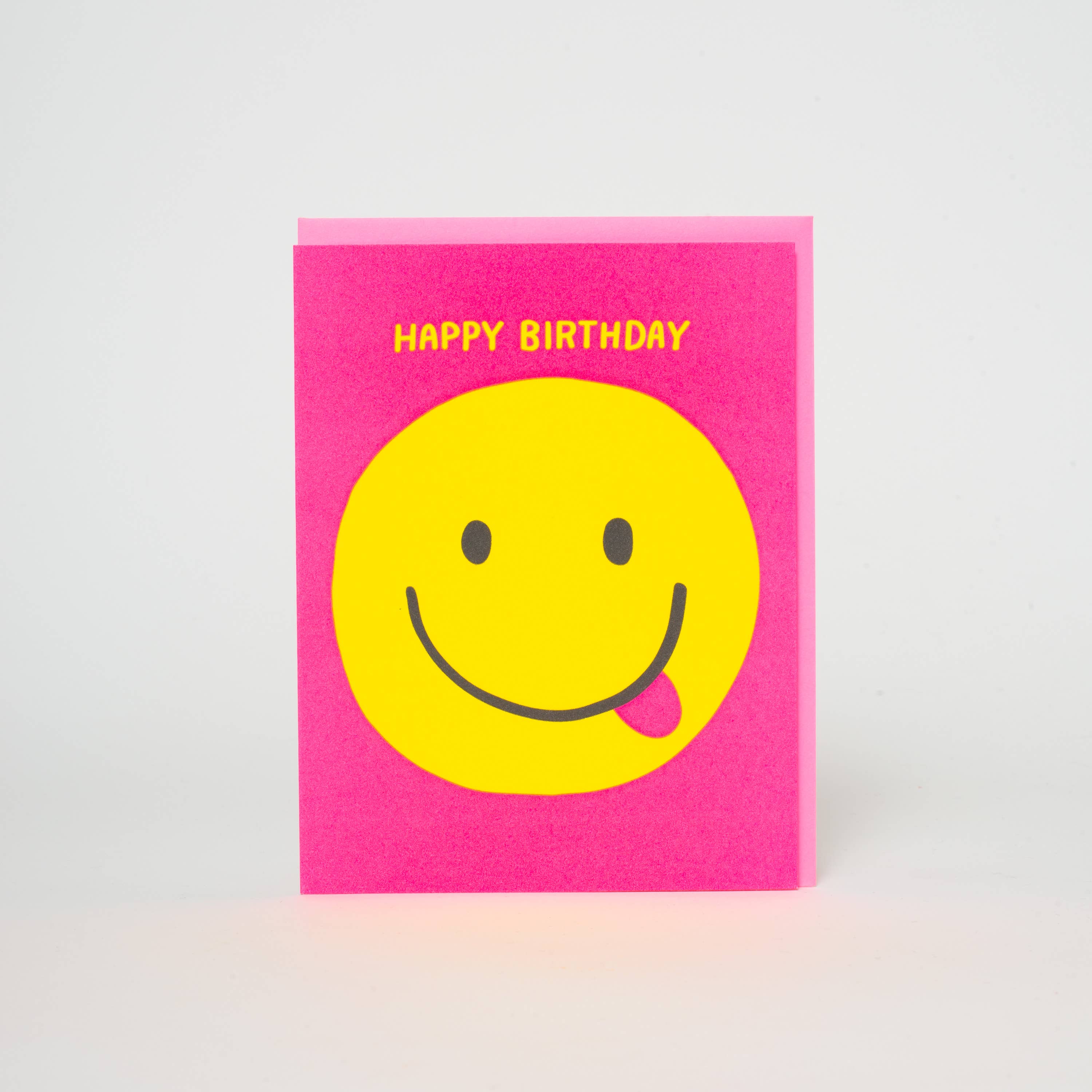 Happy Birthday Smiley Greeting Card by Ashkahn | BIMA Museum Store