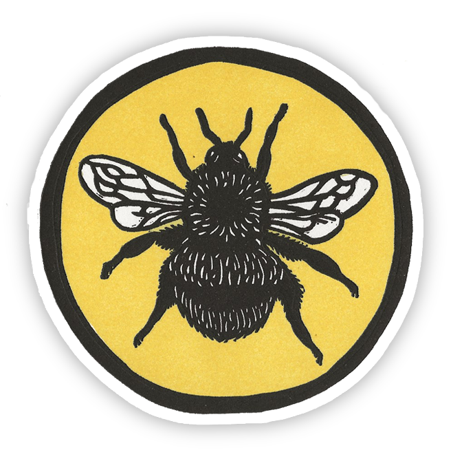 Bumble Bee Vinyl Sticker | BIMA Museum Store