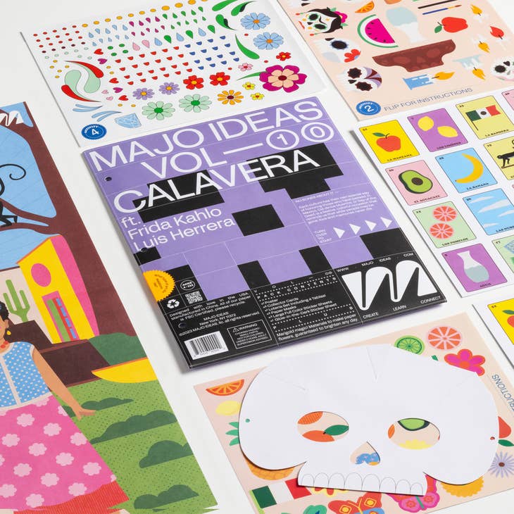 VOL ①⓪ — CALAVERA Sticker Based Art Pack | BIMA Museum Store