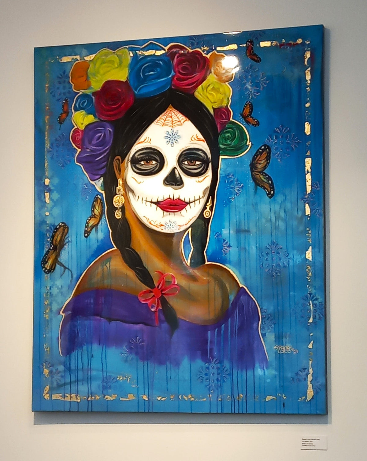 La Catrina Print (12"x18") by Spanky Loco | BIMA Museum Store