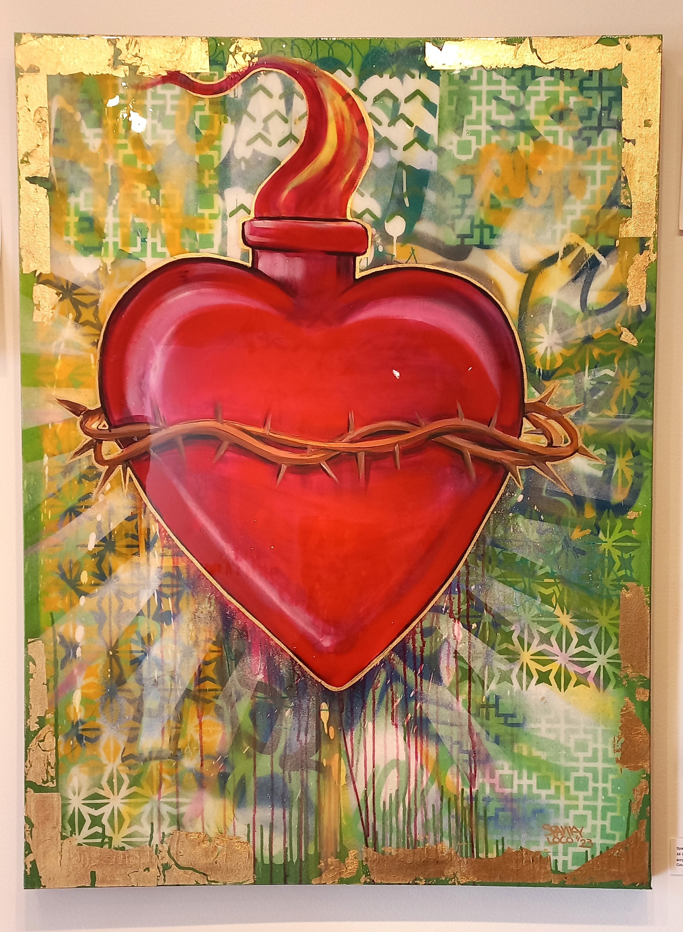 Mi Corazón Print (8"x10") by Spanky Loco | BIMA Museum Store