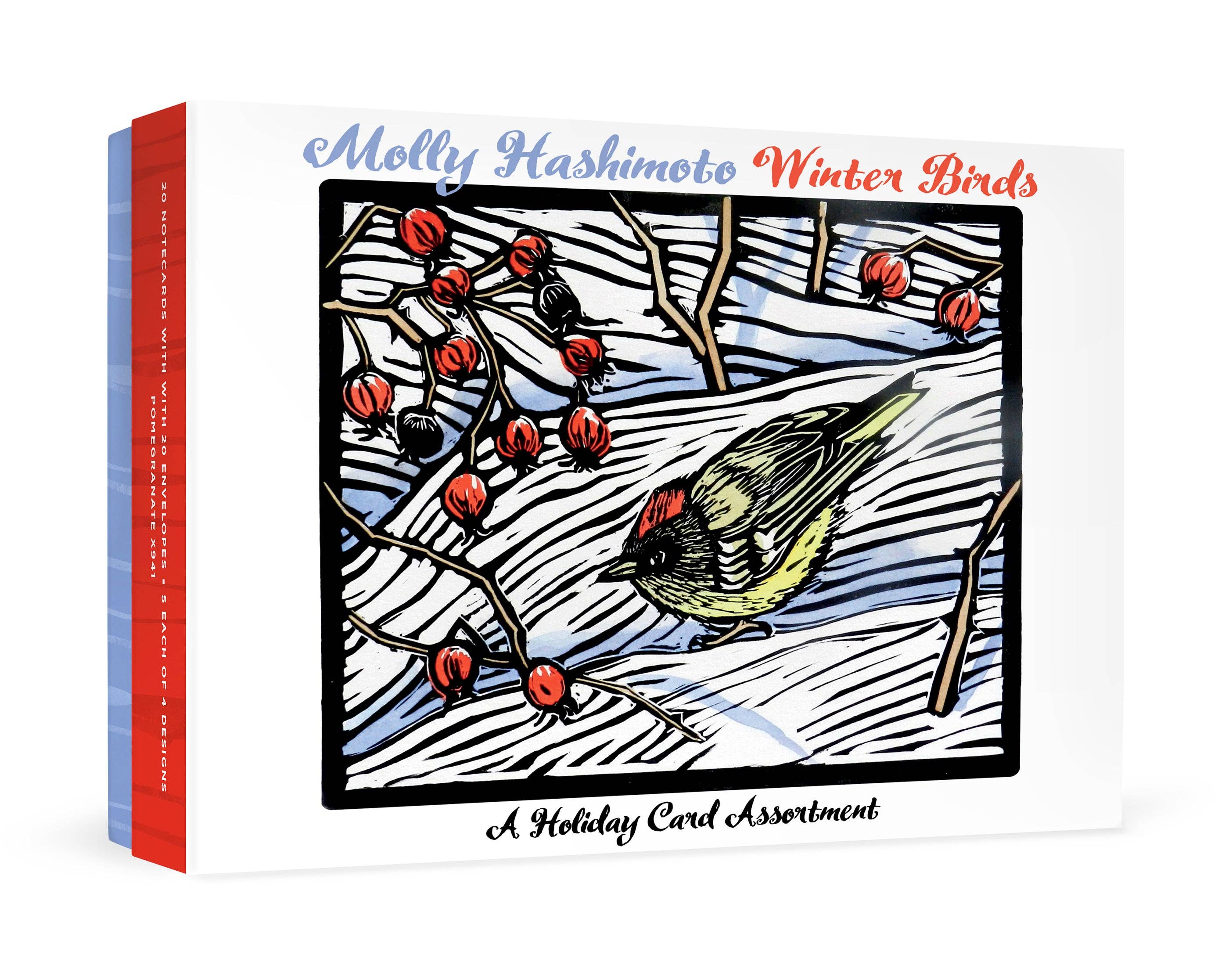 Molly Hashimoto: Winter Birds Holiday Card Assortment | BIMA Museum Store