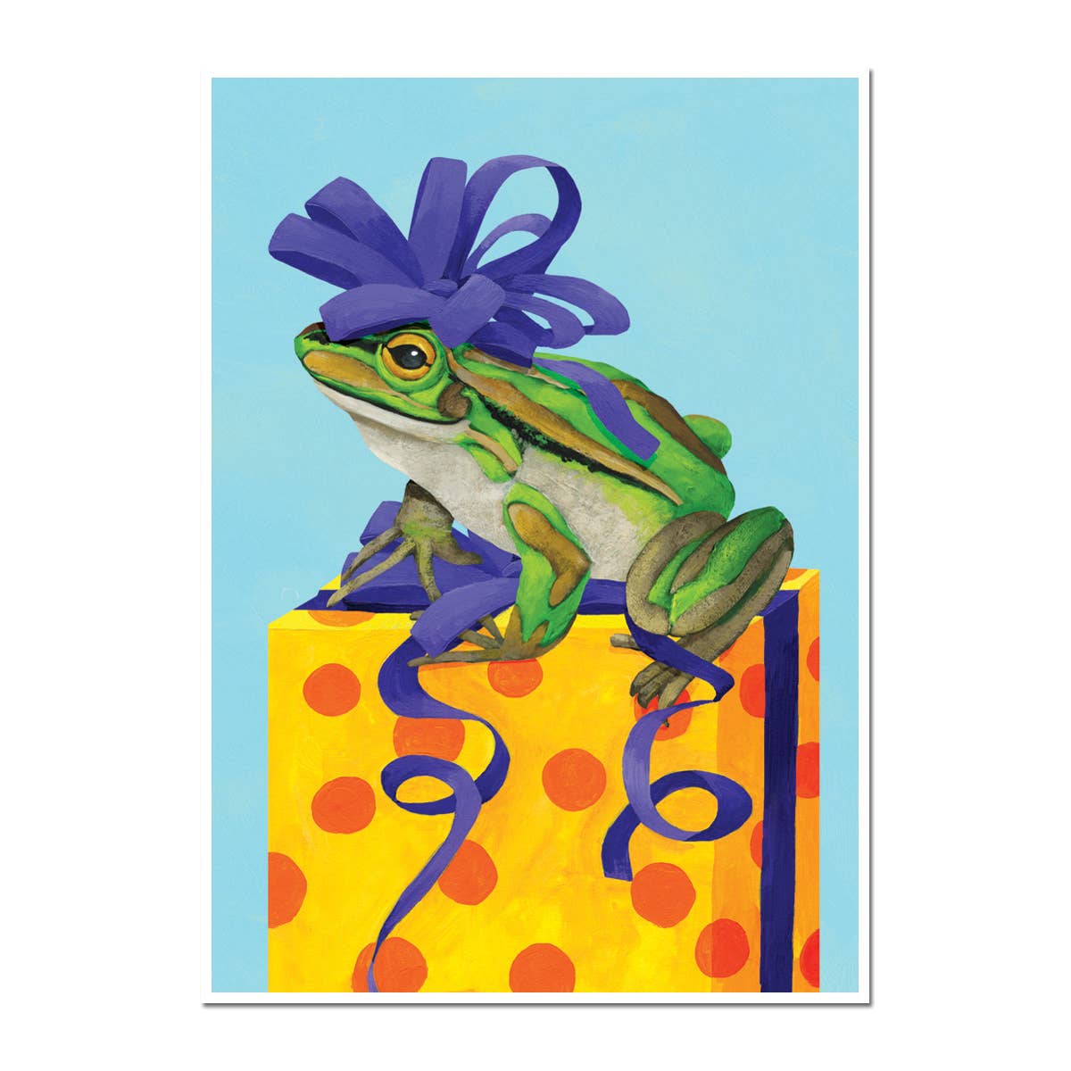Party Frog Birthday Card | BIMA Museum Store