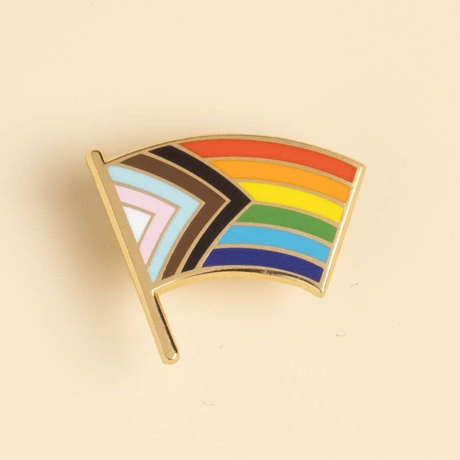 Progress Pride Flag Pin | BIMA Museum Store