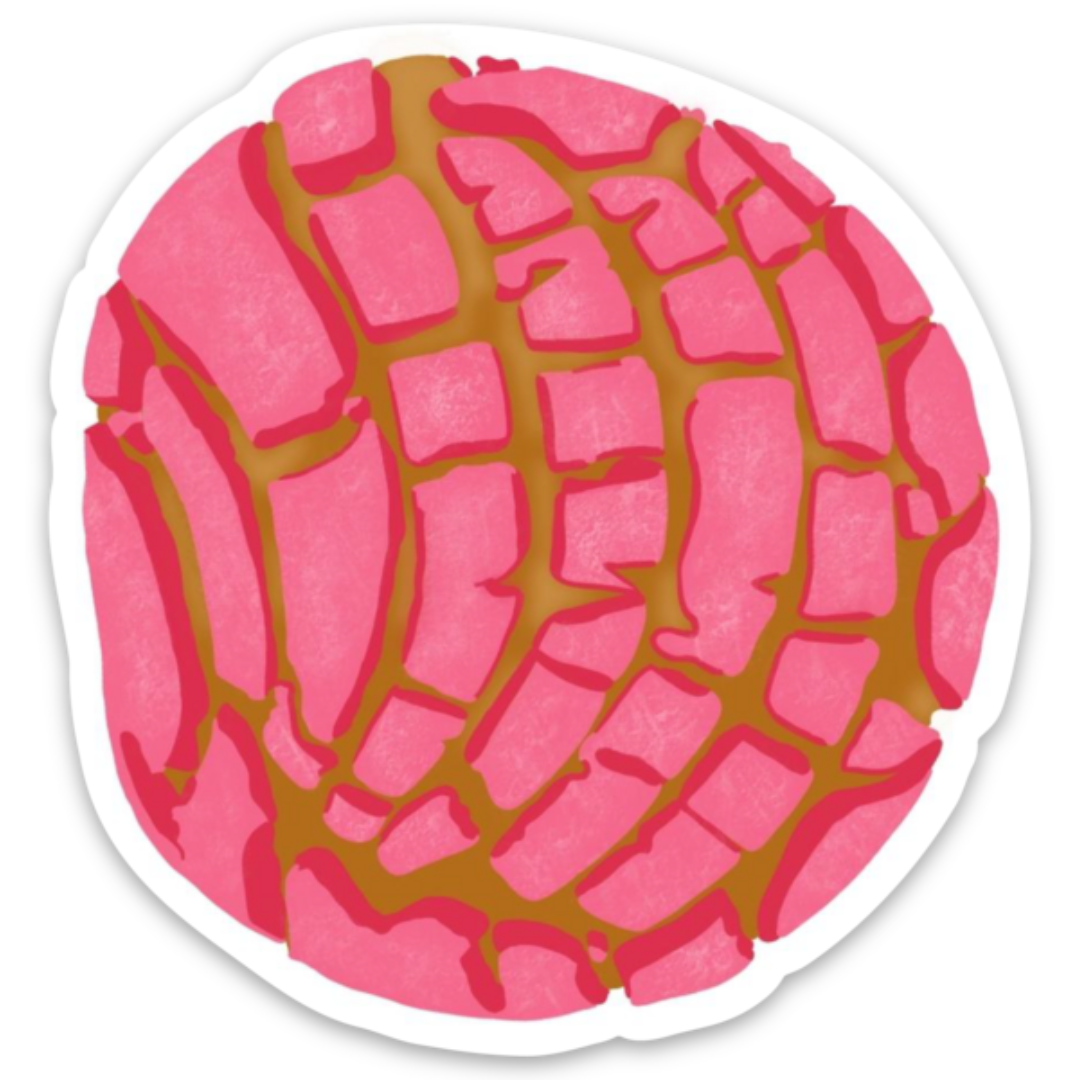 Pink Concha Sticker | BIMA Museum Store