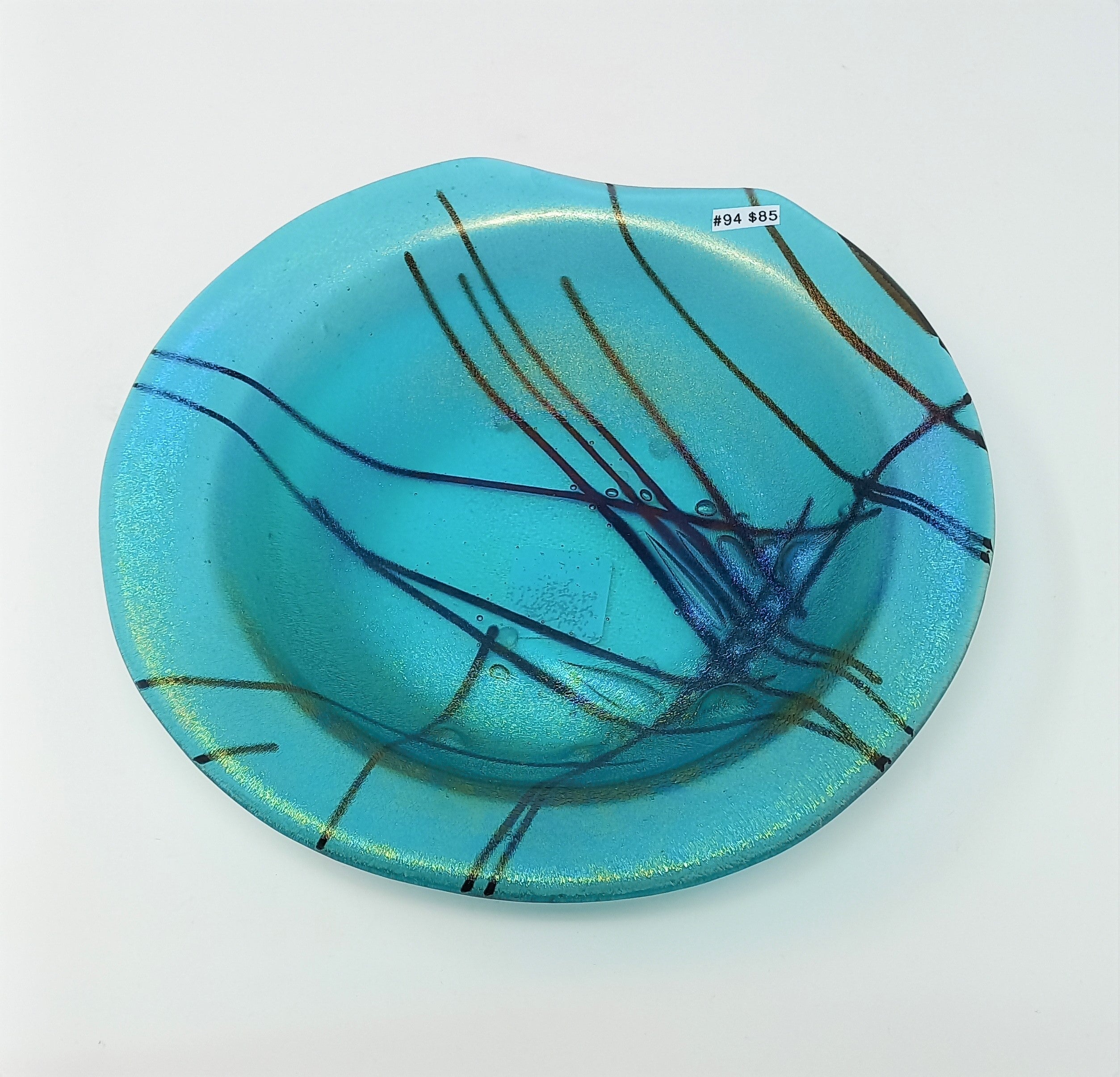 Fused Stringer Bowl by Mesolini Glass Studio | BIMA Museum Store