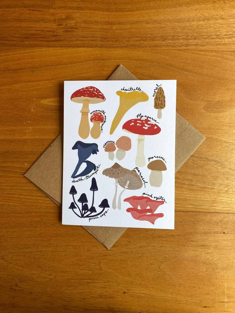 Mushroom Forager Card | BIMA Museum Store