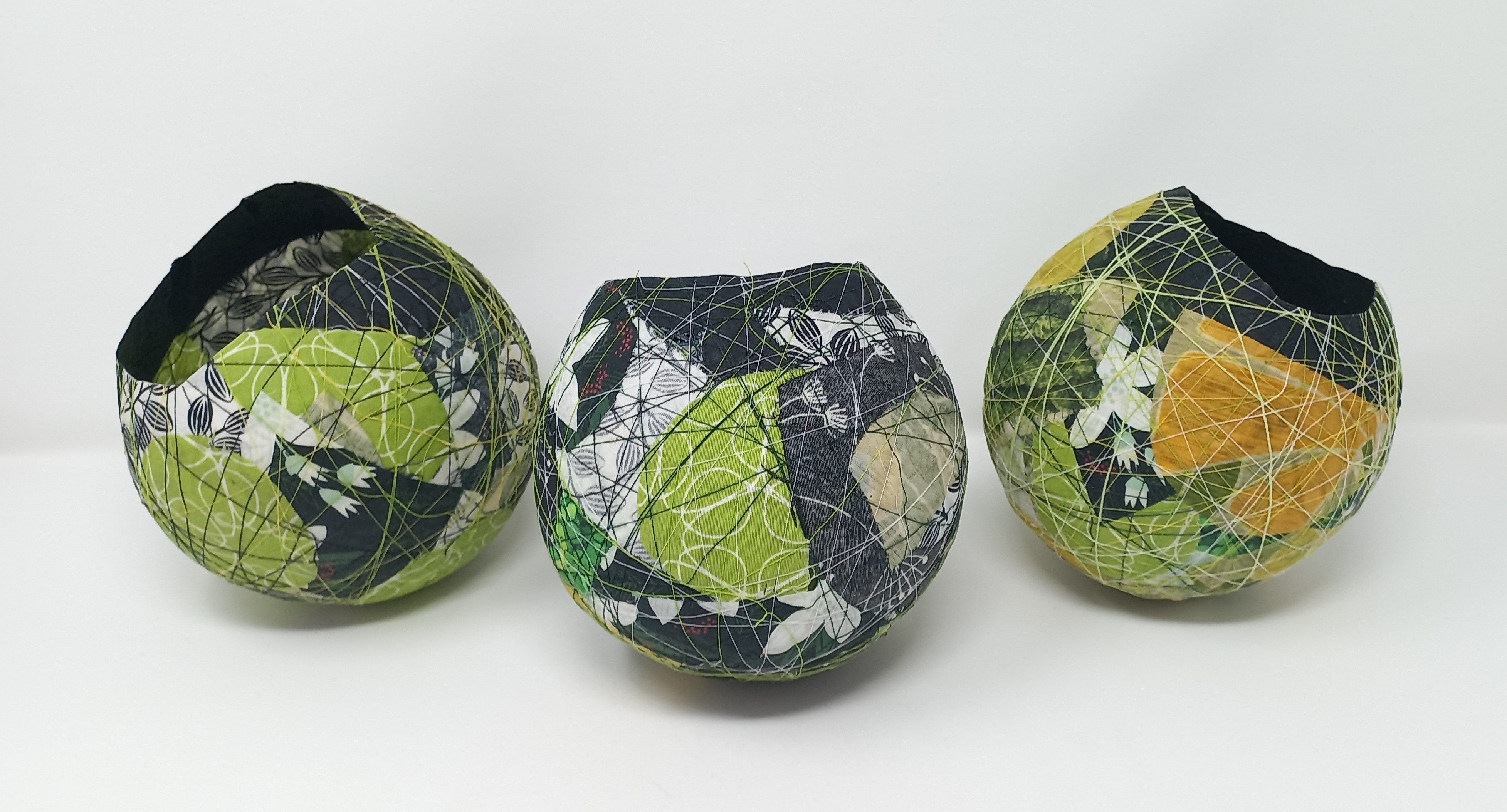 Decretive Textile Vessels by Kate Dwyer – Bainbridge Island Museum of Art