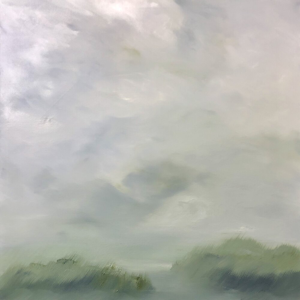 Large Color Field Landscape Painting by Ash Oaksmith | BIMA Museum Store