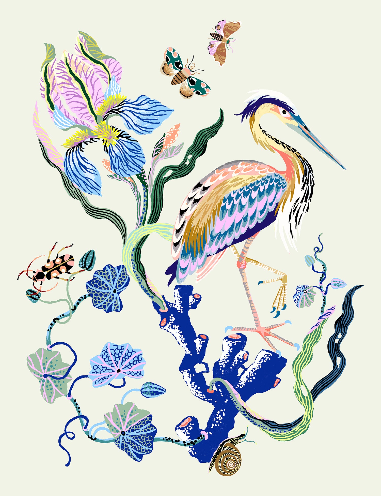 Lytle Beach Print by Sarah Gordon | Bainbridge Island Museum of Art