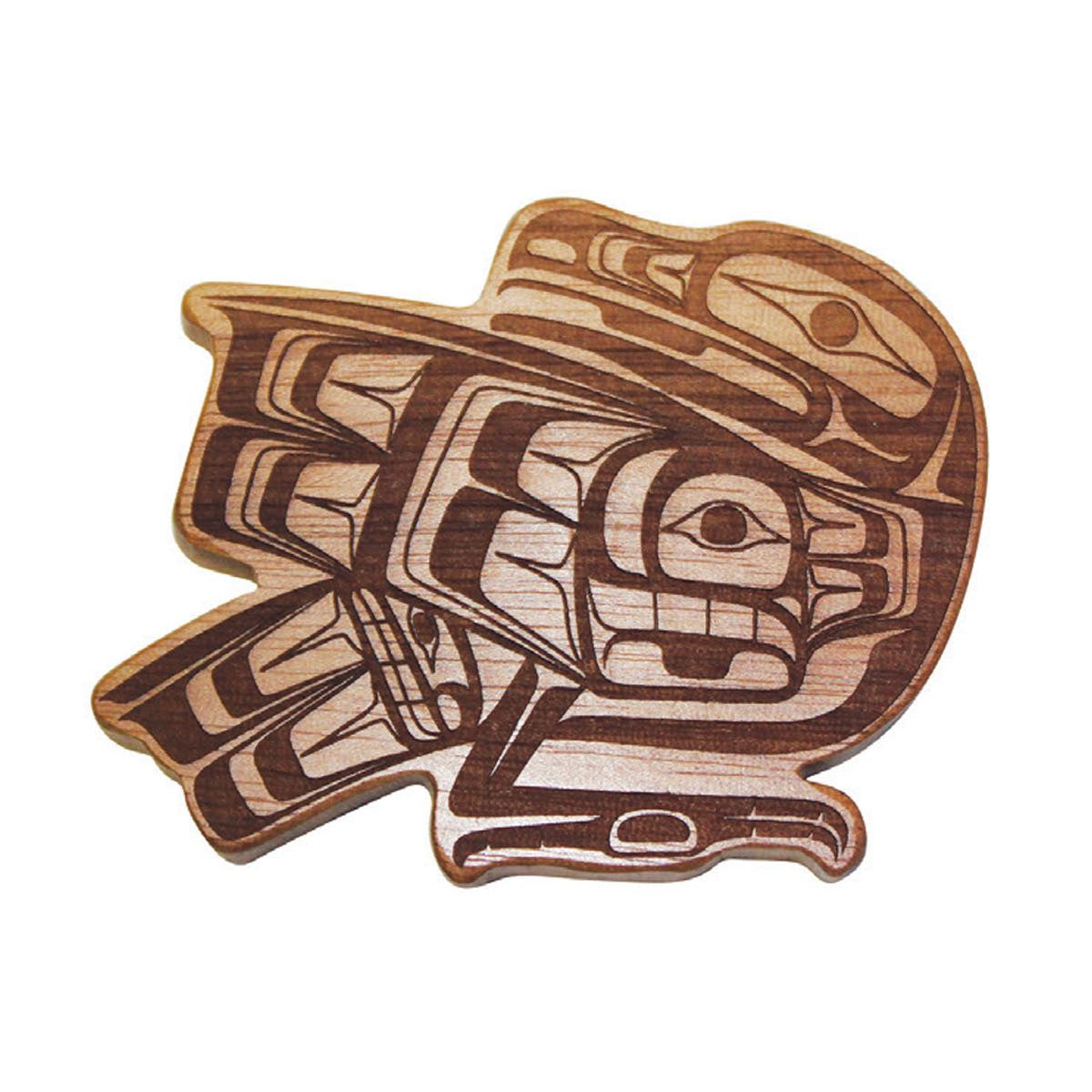 Raven Wood Magnet | BIMA Museum Store