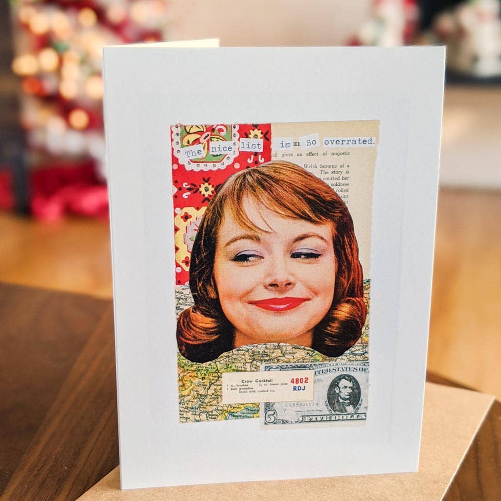 Holiday Greeting Card - Overrated | BIMA Museum Store